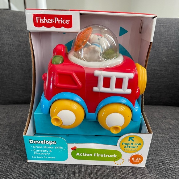 Fisher-Price | Toys | Fisher Price Roll A Rounds Action Firetruck ...